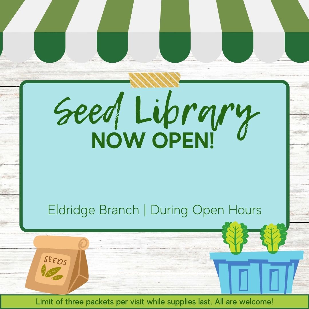 Seed Library: Now Open | Scott County, Iowa