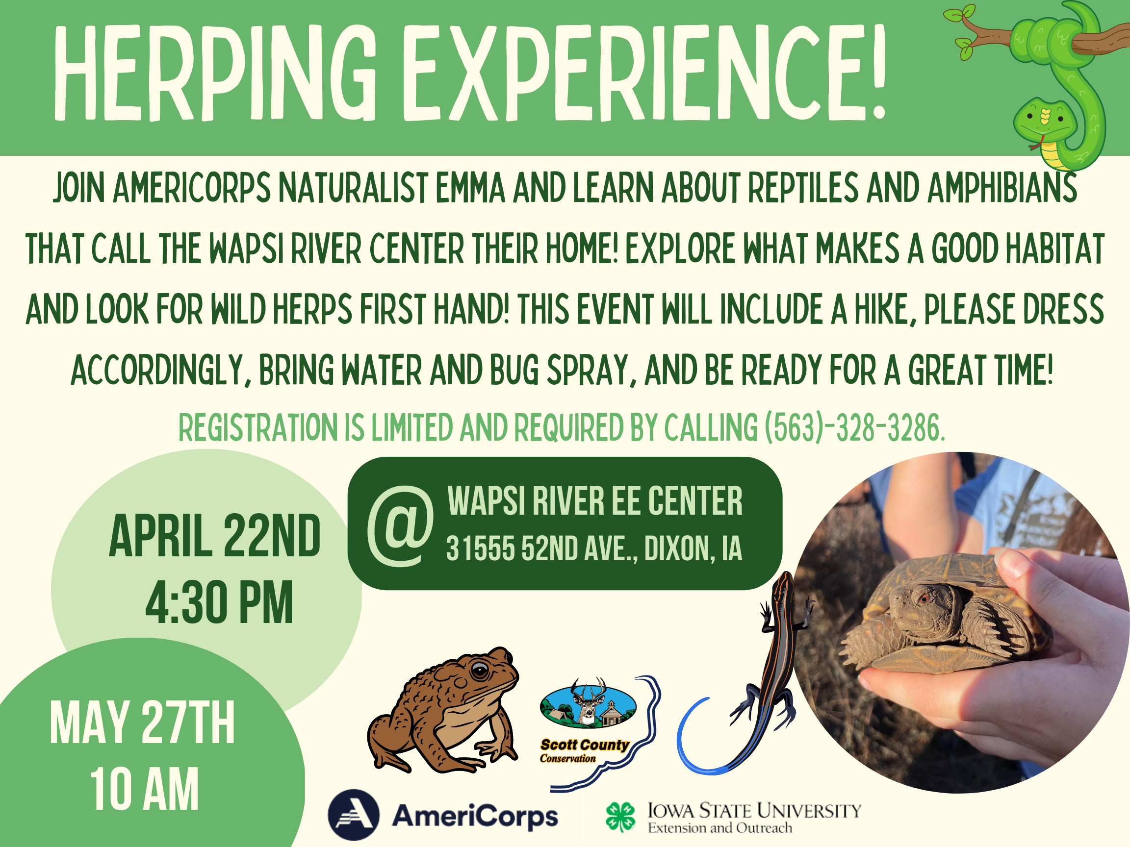 Herping Experience! | Scott County, Iowa